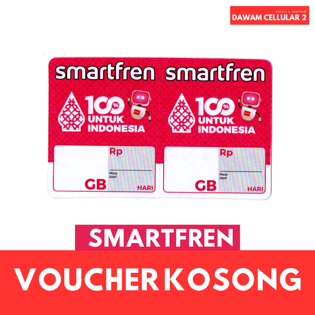 Jual VOUCHER KOSONG SMARTFREN NASIONAL | Shopee Indonesia