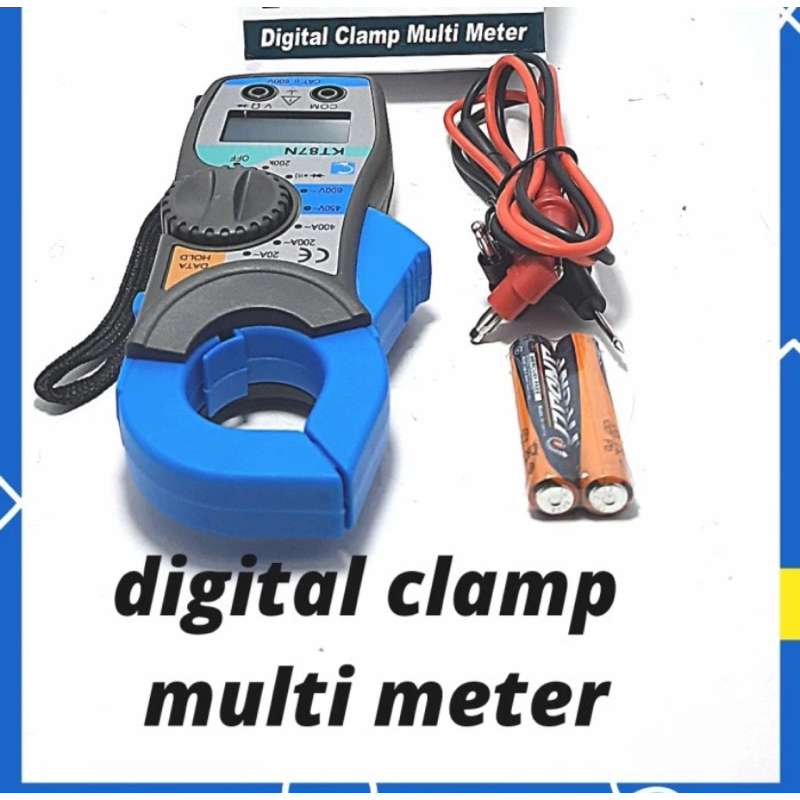 Jual TANK AMPER DIGITAL CLAMP MULTY METER UKUR AC / KULKAS ARUS LISTRIK ...