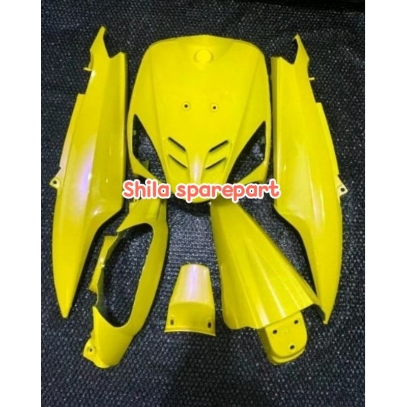 Jual Cover full body Alus Yamaha Mio sporty Warna Kuning Lemon ...