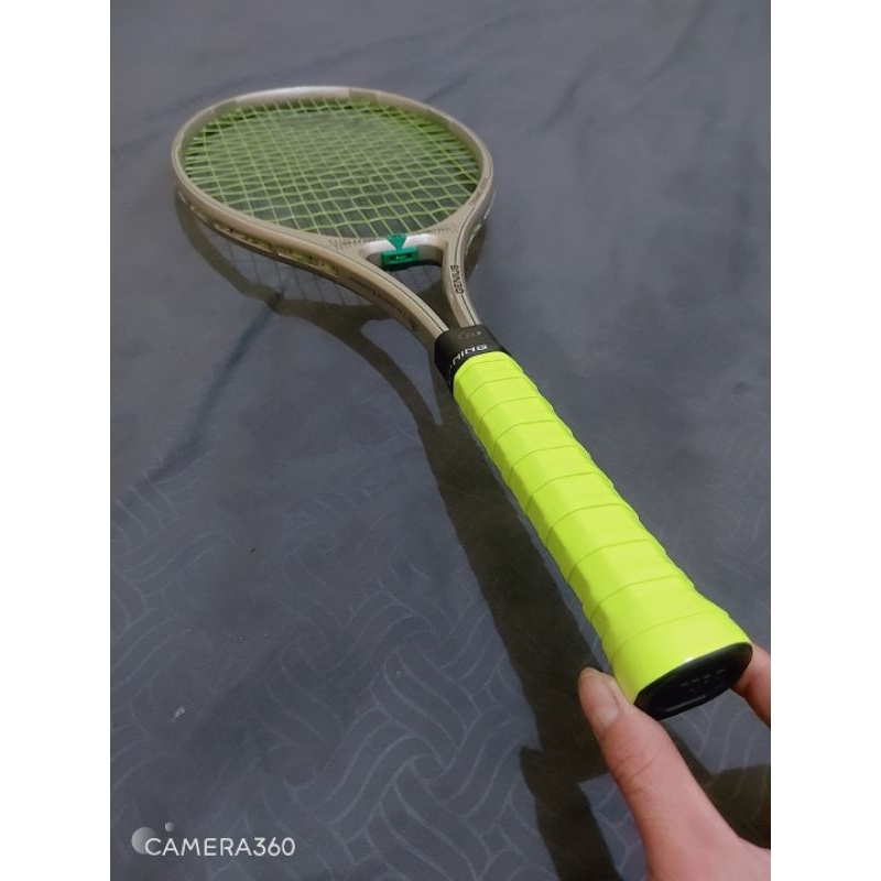 Jual RAKET TENIS ORIGINAL TENS GENIUS CERAMIC BORON BEKAS SIAP SMASH ...
