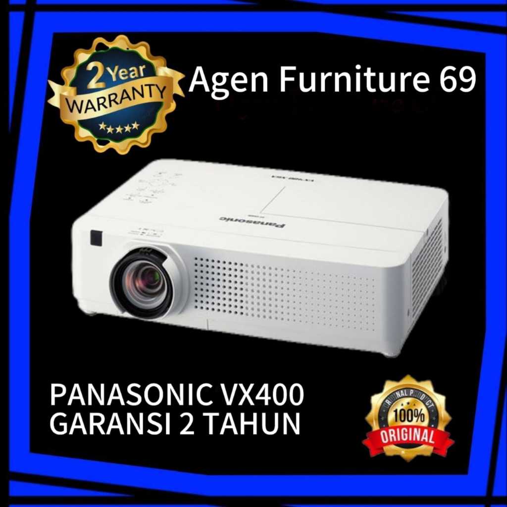 Jual Panasonic PT VX400 4000 Lumens / Panasonic PT VX 400 / Projector ...