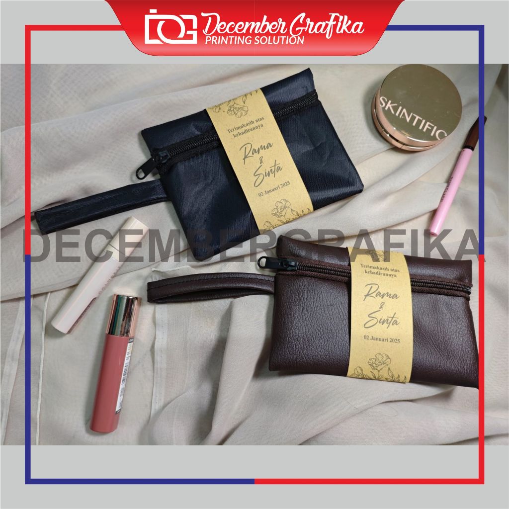 Jual Souvenir Pouch/Dompet | Pouch Pernikahan | Pouch Event (MINIMAL ...