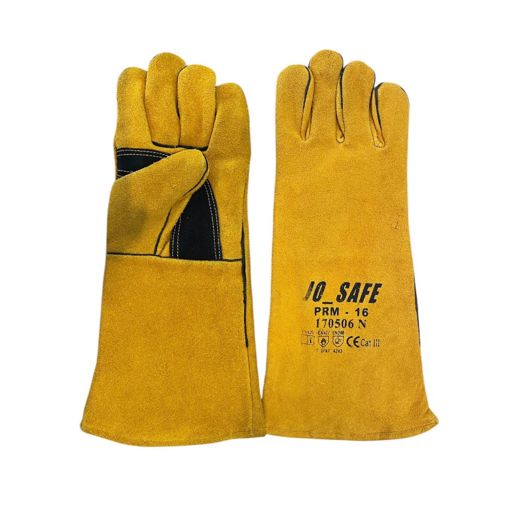 Jual Sarung Tangan Las Premium Josafe 14&16Inch Kuning | Shopee Indonesia