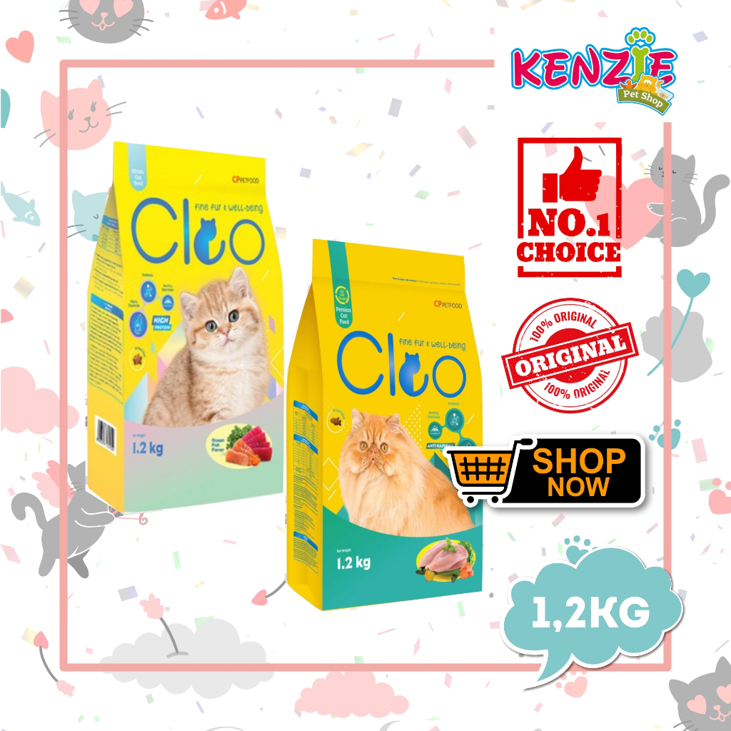 Jual Cleo Kitten Ocean Fish 1,1 KG Cleo Persian Adult 1,1 KG - Makanan ...