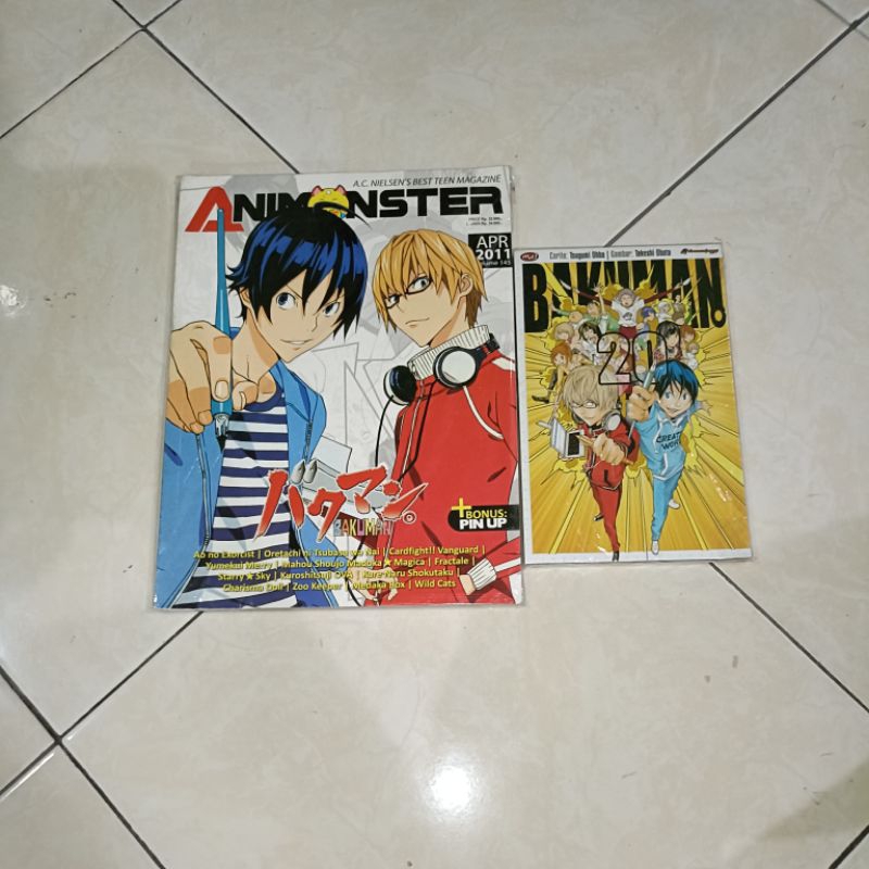 Jual komik bakuman vol 20 + animonster original | Shopee Indonesia