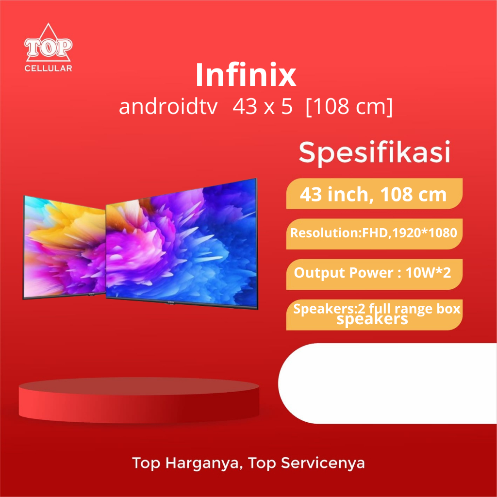 Jual INFINIX SMART TV 43X5 [108 CM] GARANSI RESMI | Shopee Indonesia