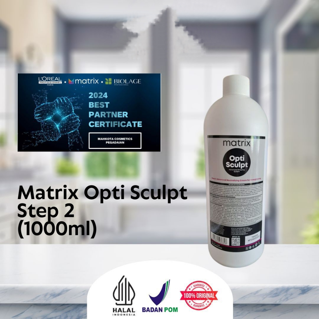 Jual ** Halokosmetik ** Matrix Opti Sculpt step 2 (1000ml) | Shopee ...