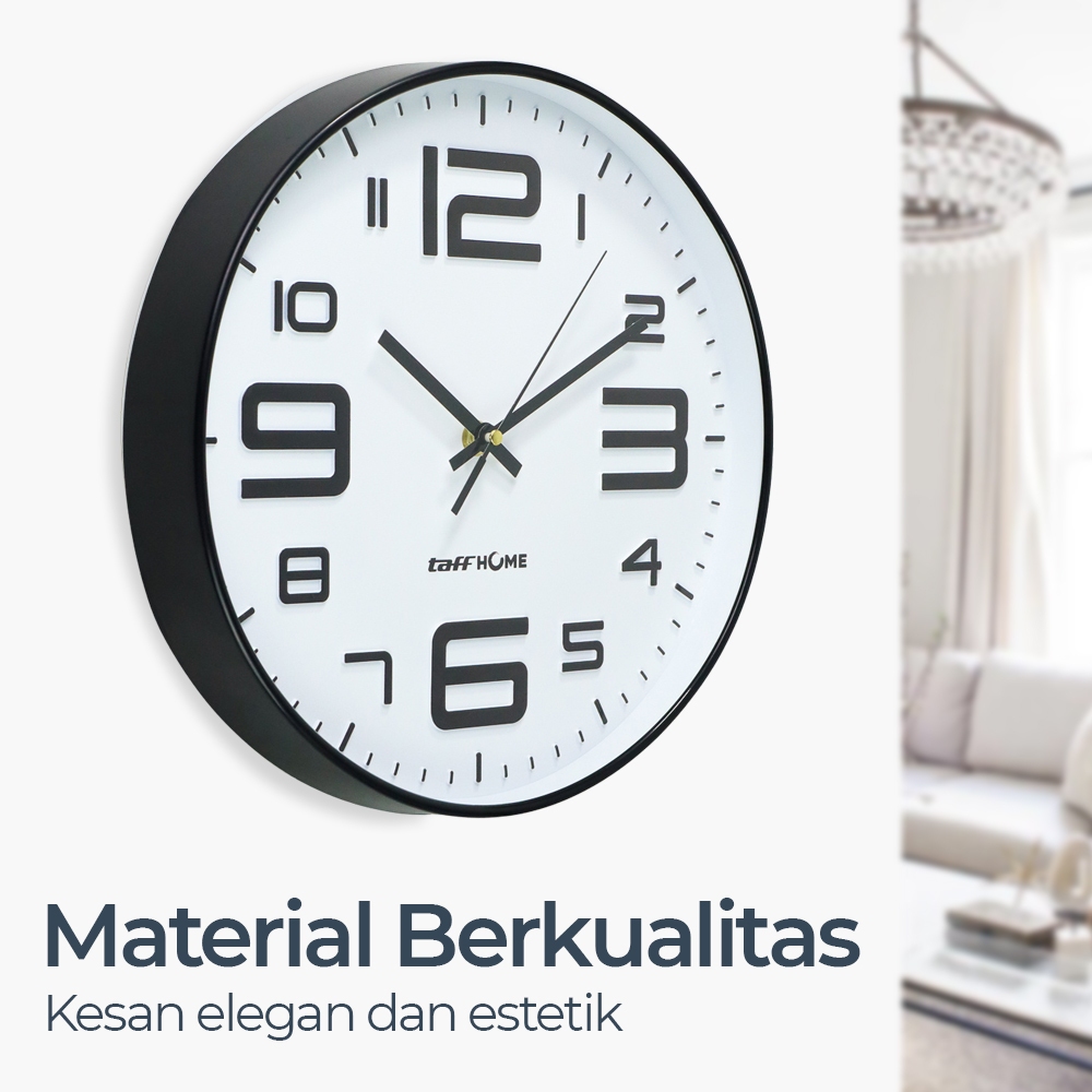 Jual Jam Dinding Bulat Quartz Creative Design Modern 29 cm | Shopee ...