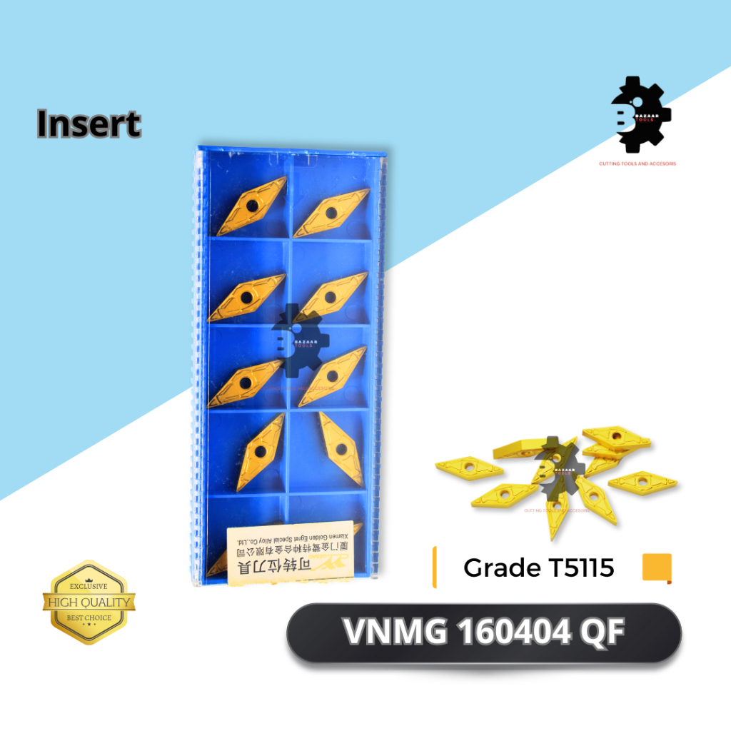 Jual Insert VNMG 160404 QF Grade GP1105- Merk LV GESAC-Pahat Bubut-Baru ...