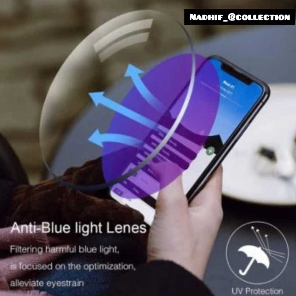Jual LENSA BLUERAY/ Lensa Antiradiasi Layar/Ukuran Minus,Plus,Minus ...