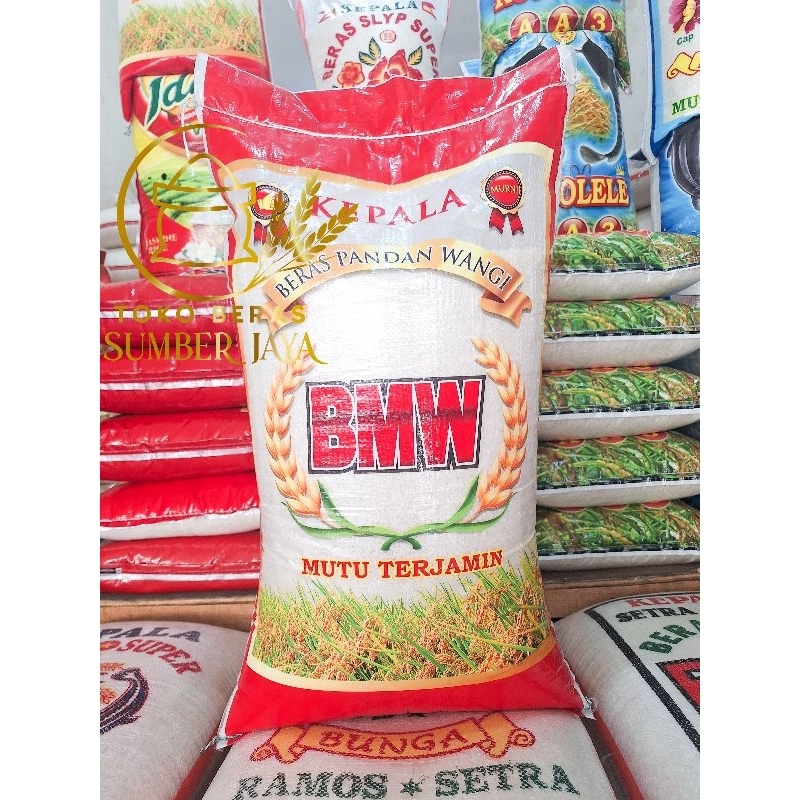Jual BERAS CAP BMW PANDAN WANGI PREMIUM 5KG / 10KG / 20KG / 25KG ...