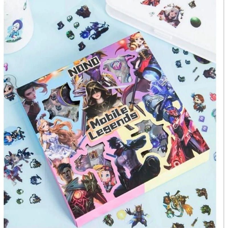 Jual Sticker Karakter Mobile Legends|FREE FIREE Sticker Waterproof ...