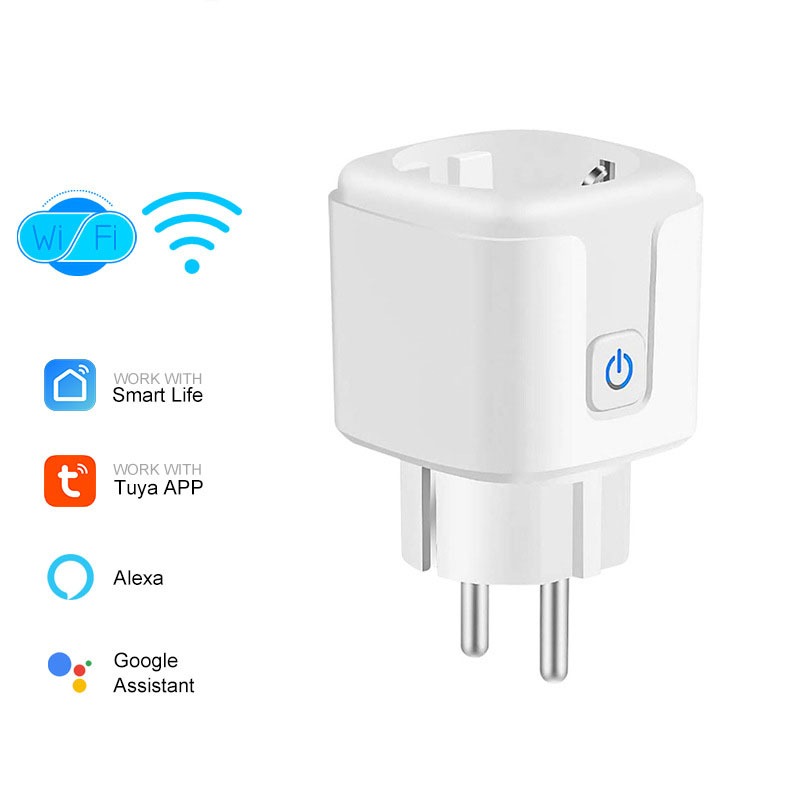 Jual Smart PLUG WiFi Wireless Colokan IoT Smart Home Colokan Steker ...