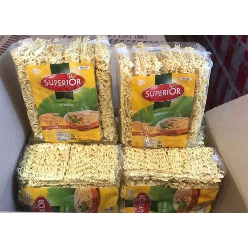 Jual MIE SUPERIOR KERING PACK 12 KEPING 600gr | Shopee Indonesia
