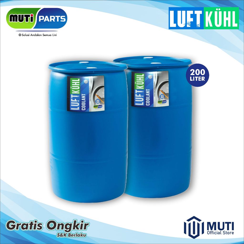 Jual Air Radiator Luft Kuhl Coolant Radiator 200 Liter Radiator Coolant ...