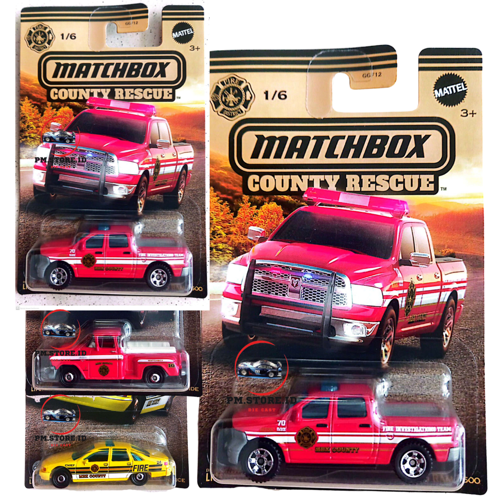 Jual Matchbox country rescue pemadam fire rescue | Shopee Indonesia
