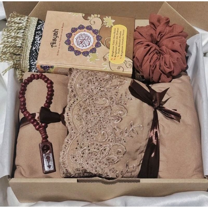 Jual Paket alat sholat lengkap| Mukena dewasa premium set sajadah dan ...