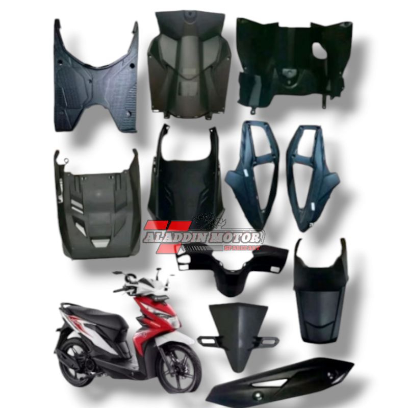 Jual Cover body kasar atas bawah honda beat new beat eco beat stret ...