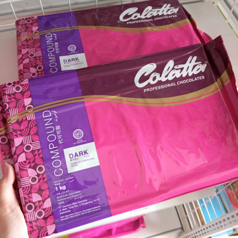 Jual Colatta Dark Milk White Compound Chocolate 1kg Cokelat Coklat ...