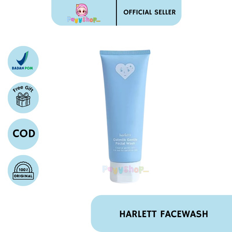 Jual (READY ️) Harlette Facewash Fullsize Acne Prone Sensitif ...