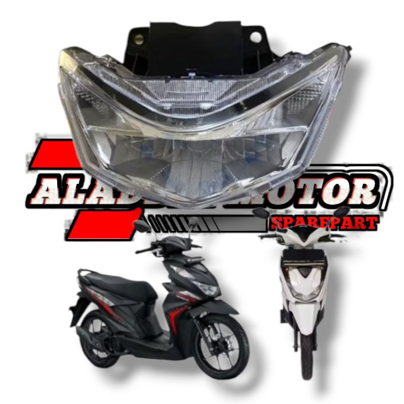 Jual Reflektor lampu depan honda beat led deluxe 2020-2021-2022-2023 K1A | Shopee Indonesia