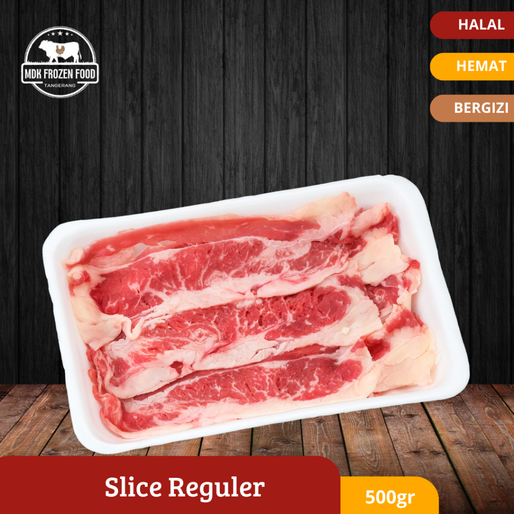 Jual Daging Sapi Iris Sukiyaki / Shabu Dengan Lemak Slice Reguler ...