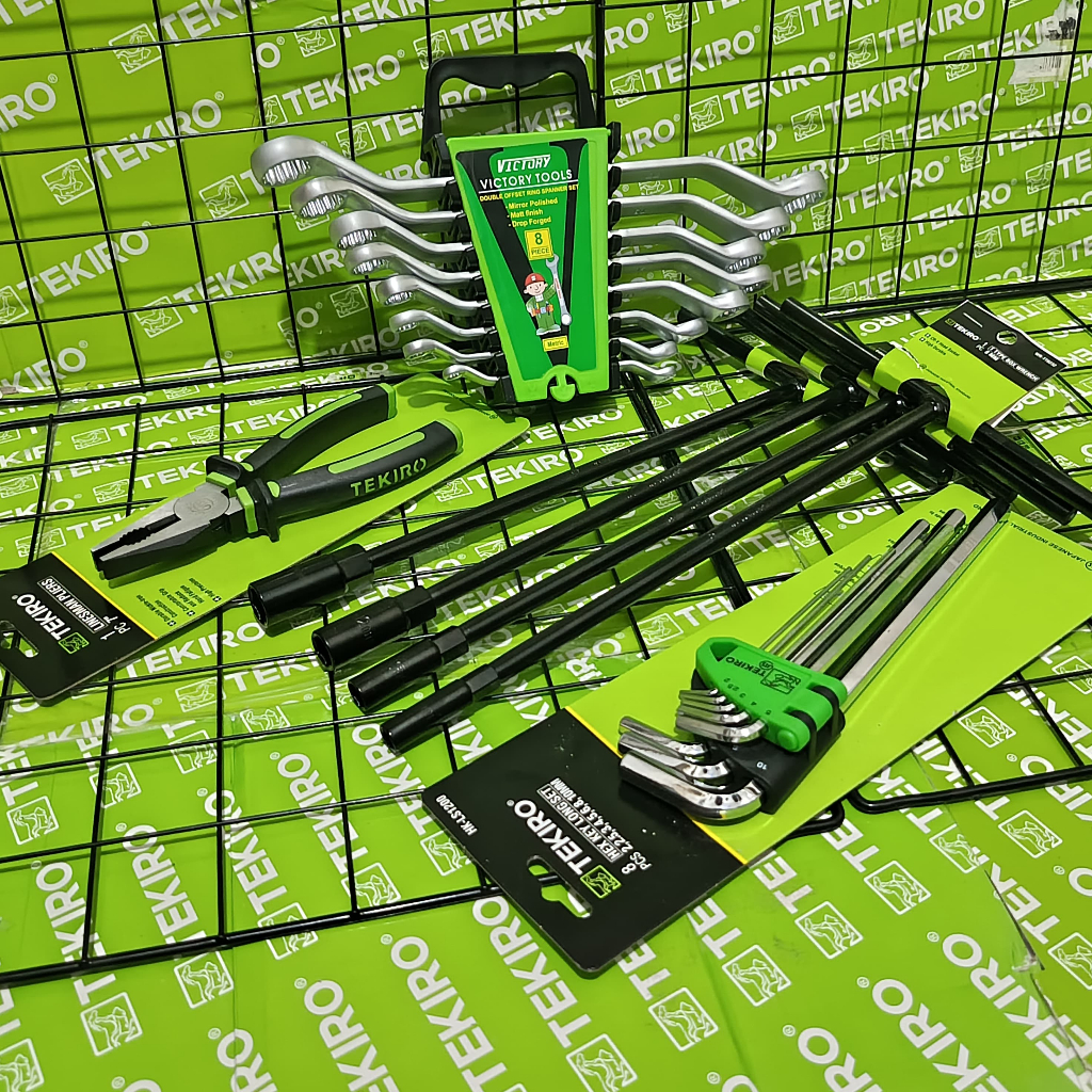 Jual Paket Lengkap / Tools Kunci T 4pcs 8-10-12-14mm + Kunci L Set 8pcs ...