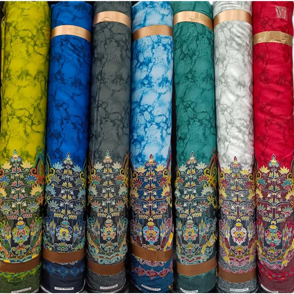 Jual Jenis kain Batik Soft Etnic Desain Khas Kalimantan (Batang Garing ...
