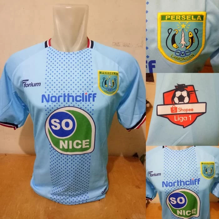 Jual PERSELA LAMONGAN HOME JERSEY BAJU BOLA 2019 LOKAL | Shopee Indonesia