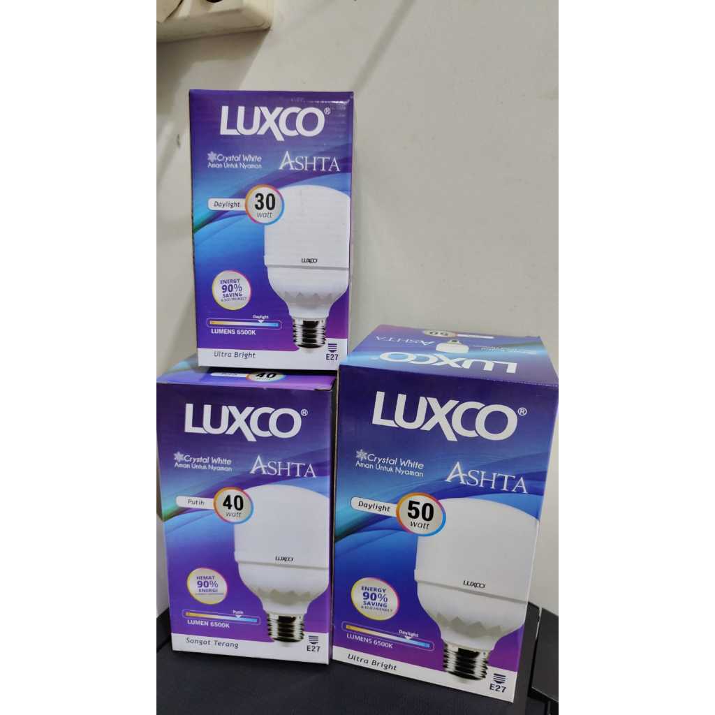 Jual Lampu Led Luxco 30 watt - 50 watt T BULB Luxco Bergaransi | Shopee Indonesia