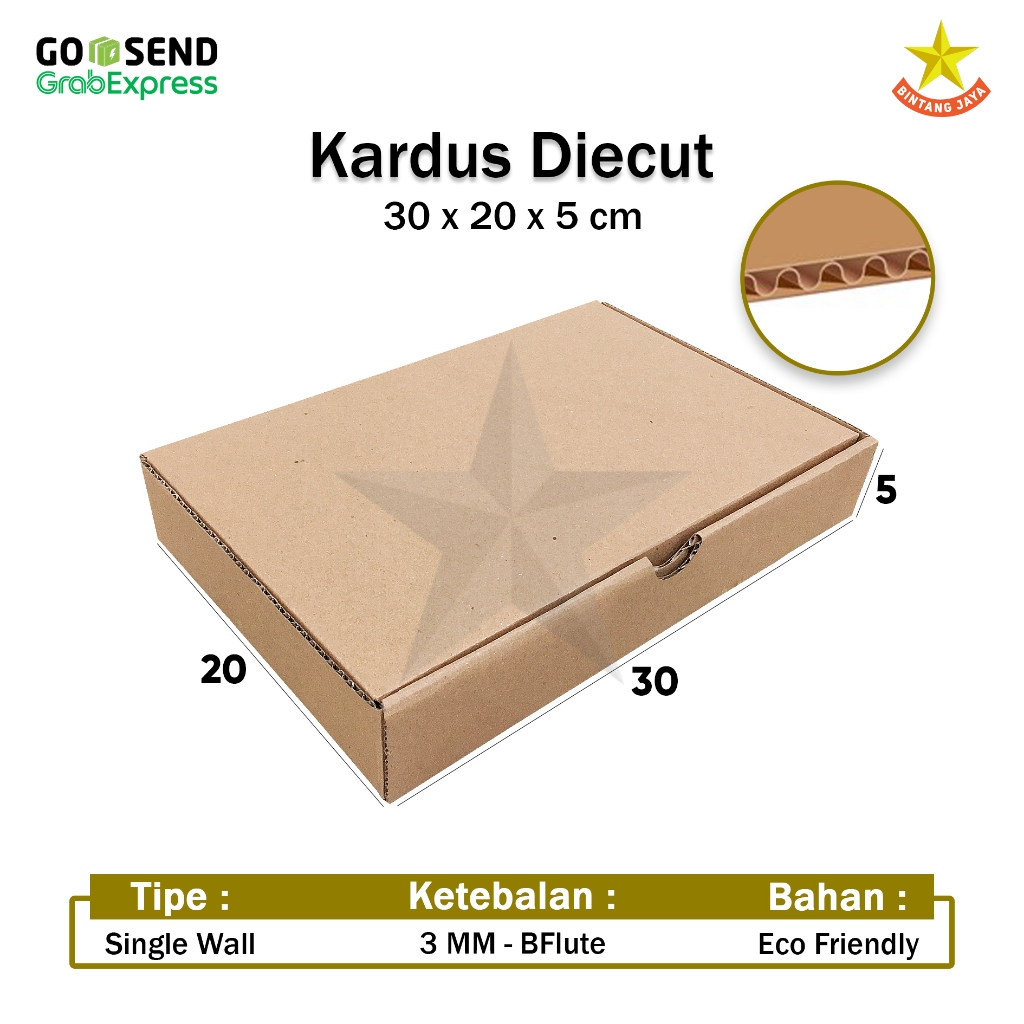 Jual Kardus Corrugated 30x20x5 CM | Die Cut | Kotak Karton | Box Packing Souvenir Pizza | Shopee ...