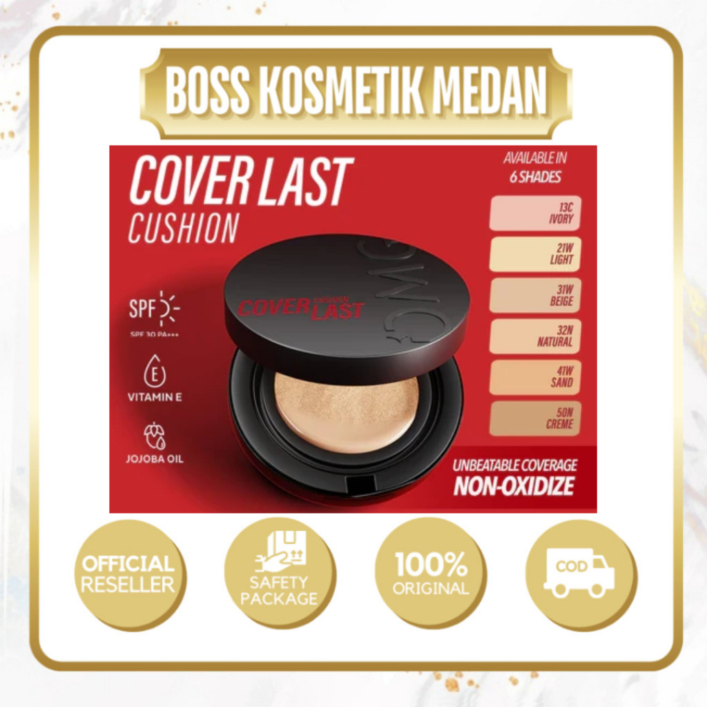 Jual OMG Oh My Glam(CUSHION) Coverlast Cushion 15g - Cushion Foundation ...