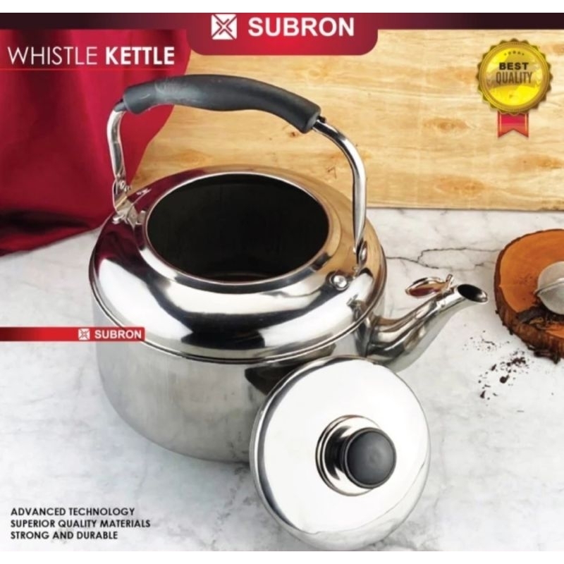 Jual SUBRON Whistle Kettle Teko Peluit Bunyi Pegangan Anti Panas 4 ...