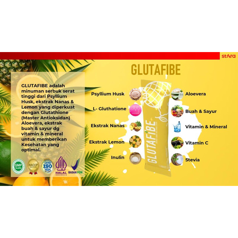 Jual GLUTAFIBE PRODUK DETOX USUS ORIGINAL 100% DARI DOKTER CAHYO ...