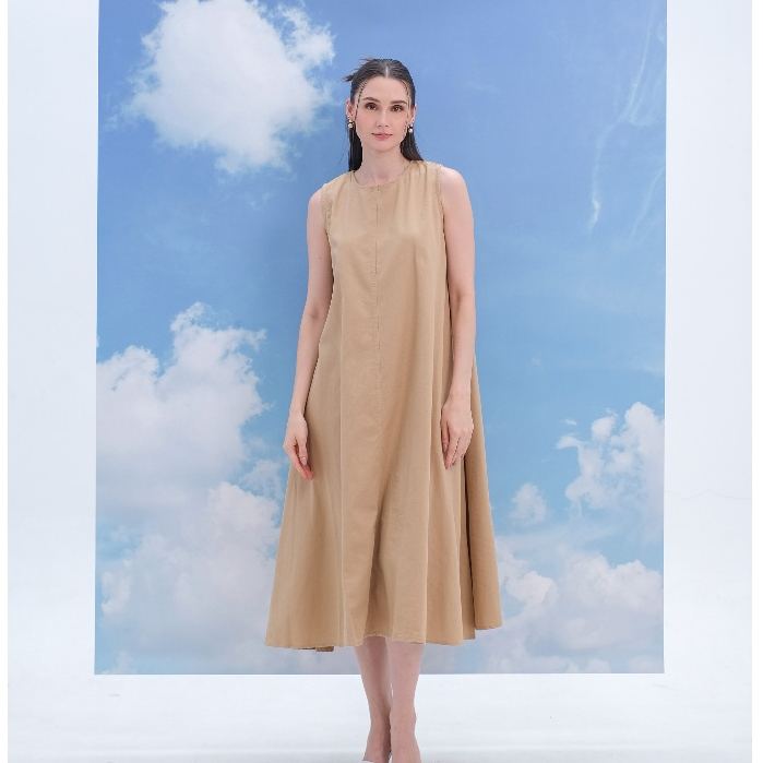 Jual Asiro Bianca Linen Dress Wanita | Shopee Indonesia