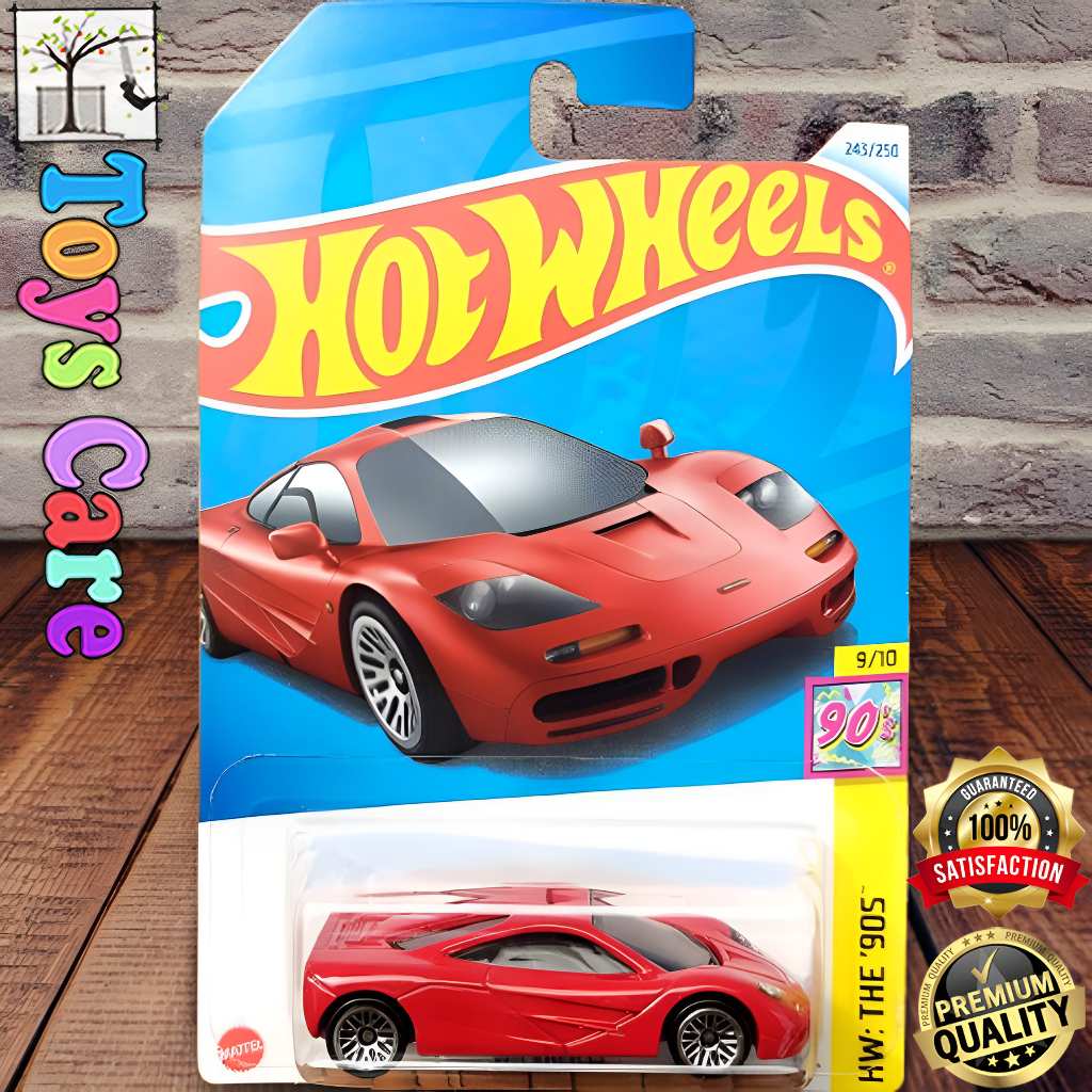 Jual Hot Wheels McLaren F1 Merah Sport Car Original Mattel | Shopee ...