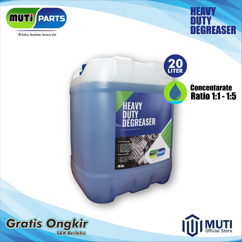 Jual Degreaser Heavy Duty Degreaser Concentrate 20 Liter Muti Parts ...