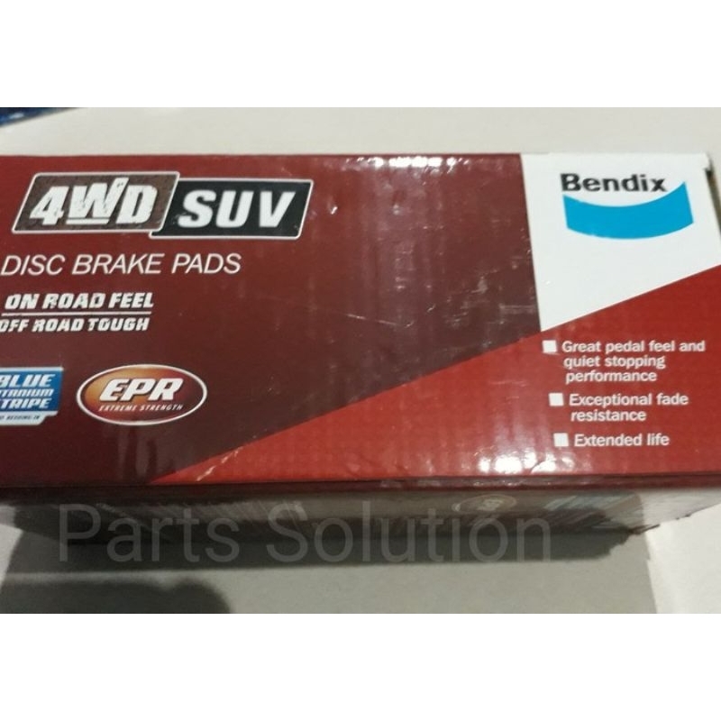 Jual Kampas Rem Depan Nissan Serena C26 HWS 2013-2018 Murano Navara BENDIX DB1835 4WD SUV ...