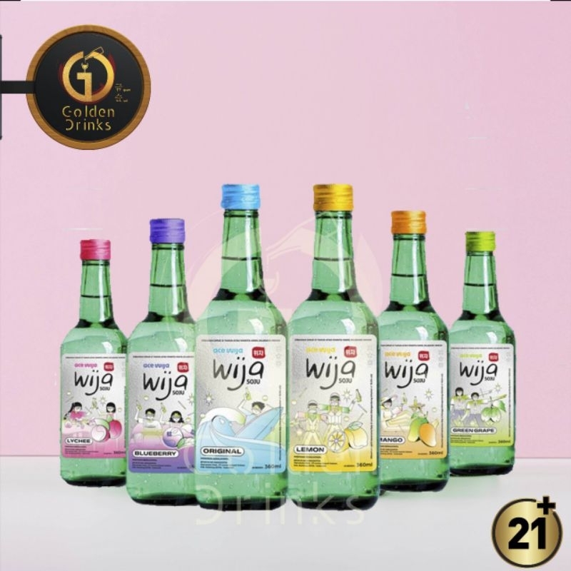 Jual Wija Soju All Variant 360ml + FREE SLOKI | Shopee Indonesia