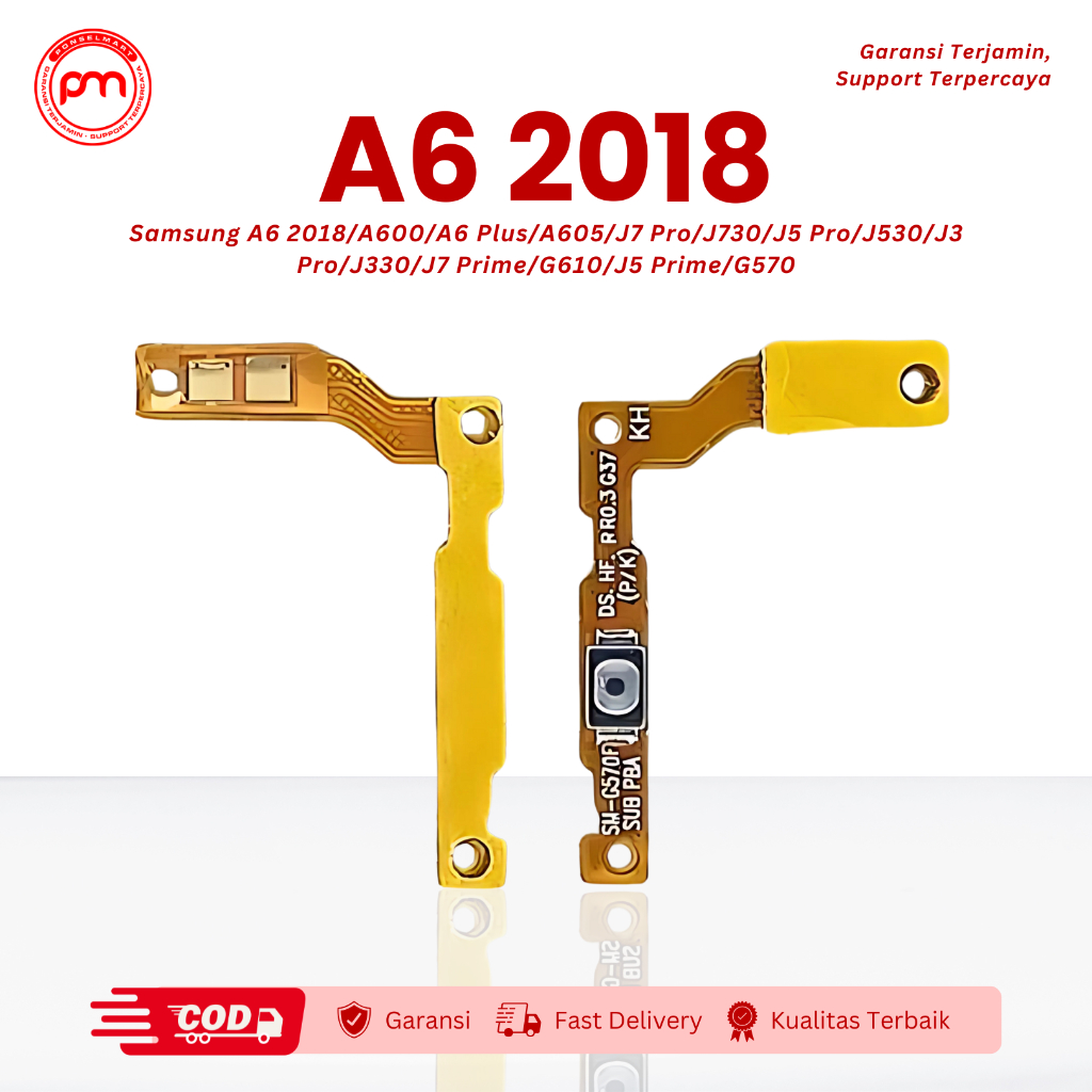 Jual Flexible ON/OFF Samsung A6 2018 A600 A6 Plus A605 J7 Pro J730 J5 Pro J530 J3 Pro J330 J7 ...