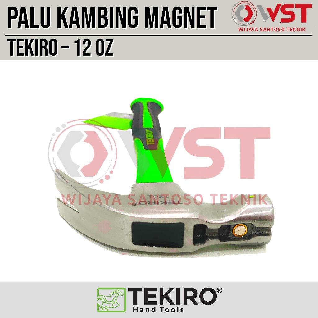 Jual Tekiro Palu Kambing 12OZ Magnet / Palu Catut Paku / Claw Hammer ...