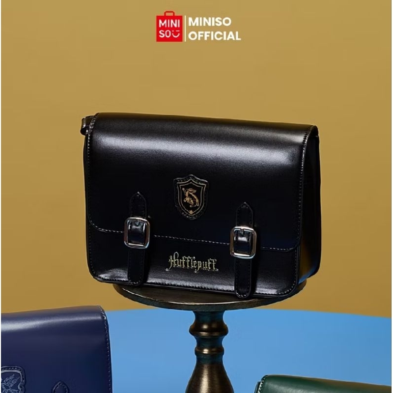 Jual Miniso x Harry Potter [HUFFLEPUFF] Preppy Style Crossbody Bag Tas ...