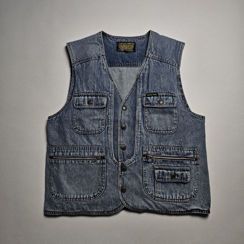 Jual Ruck dam utylity denim vest | Shopee Indonesia