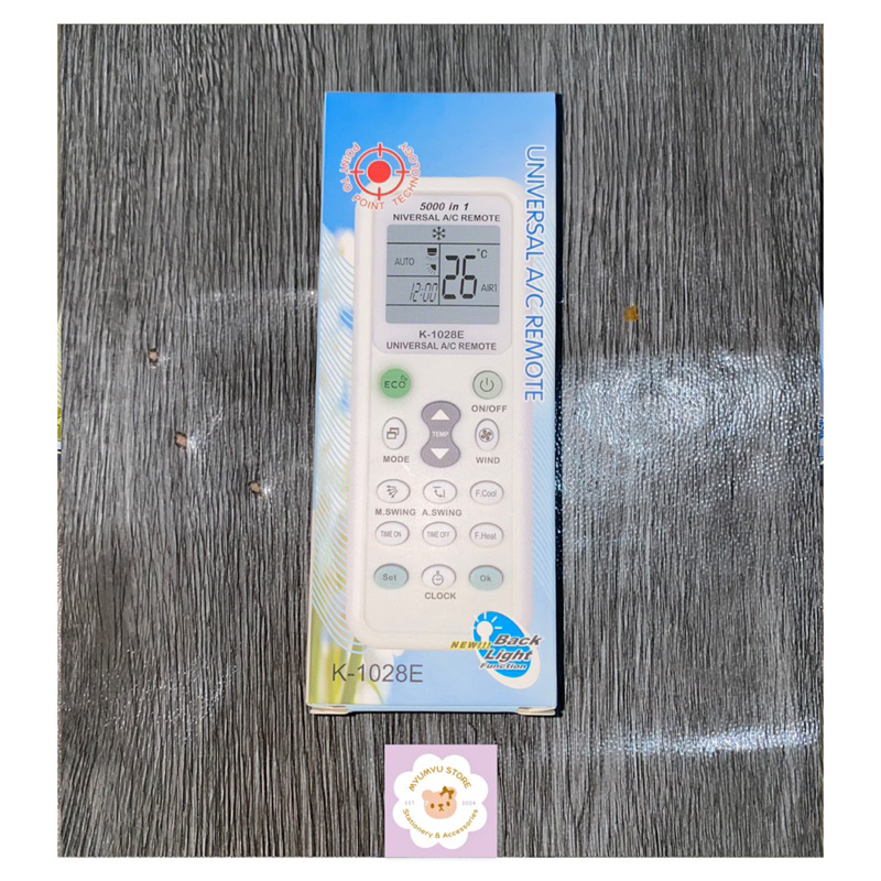 Jual Remote Ac Multi Universal + baterai Semua Merk | Shopee Indonesia