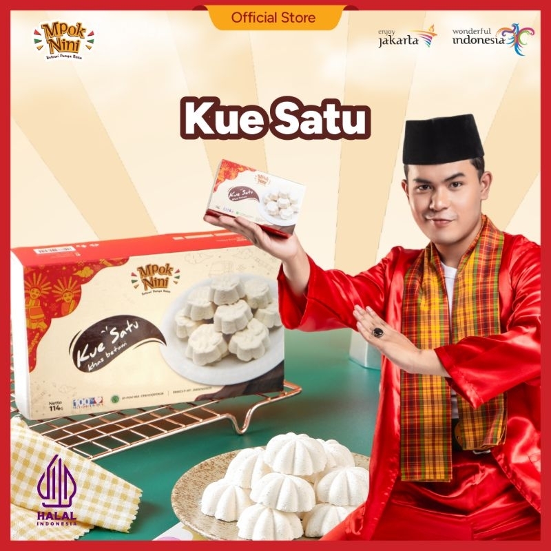Jual Kue Satu khas Betawi | Mpok Nini | Oleh Oleh Jakarta | Shopee ...