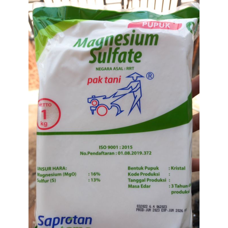 Jual Pupuk magnesium merk pak tani 1 kg | Shopee Indonesia
