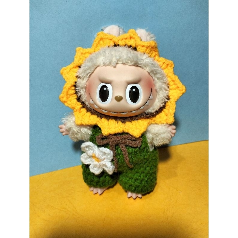 Jual Baju boneka Labubu 1 set (topi matahari dan baju jumpsuit ...
