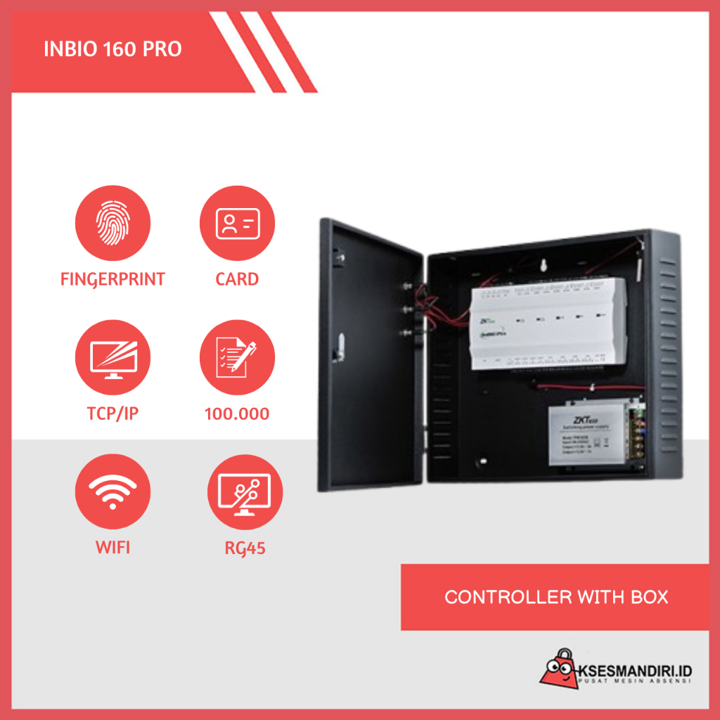 Jual Mesin Absensi Controller Inbio Pro 160 With Box | Shopee Indonesia