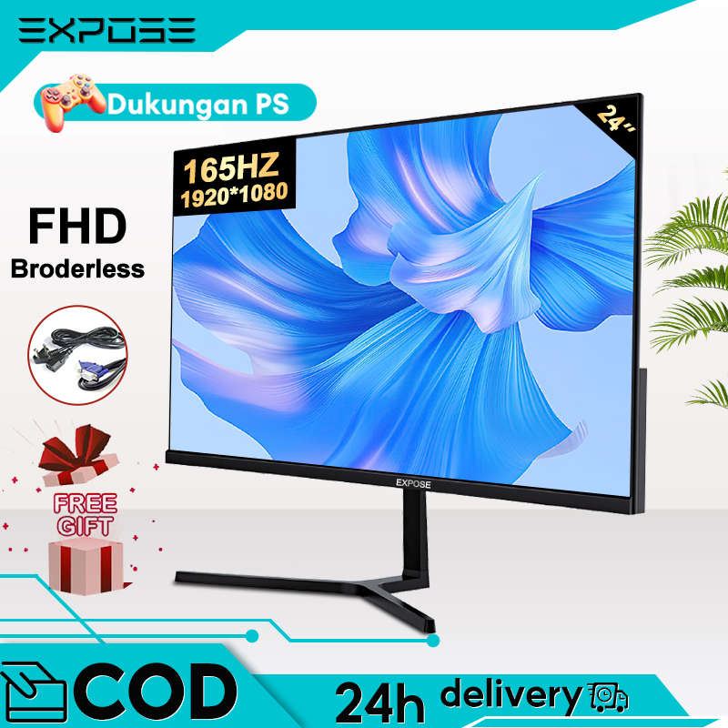 Jual Monitor PC Monitor 24 inch curved PC Gaming Monitor Desktop ...