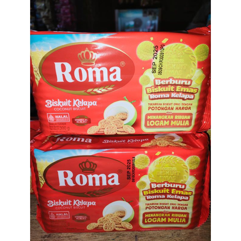 Jual Biskuit Roma Kelapa | Shopee Indonesia